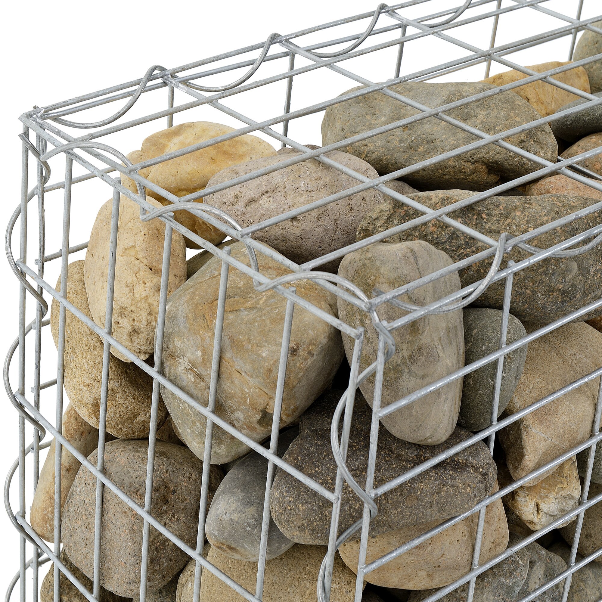 Perete Gabion - gard, neu.haus, 200 x 100 x 30 cm, sarma sinterizata ...