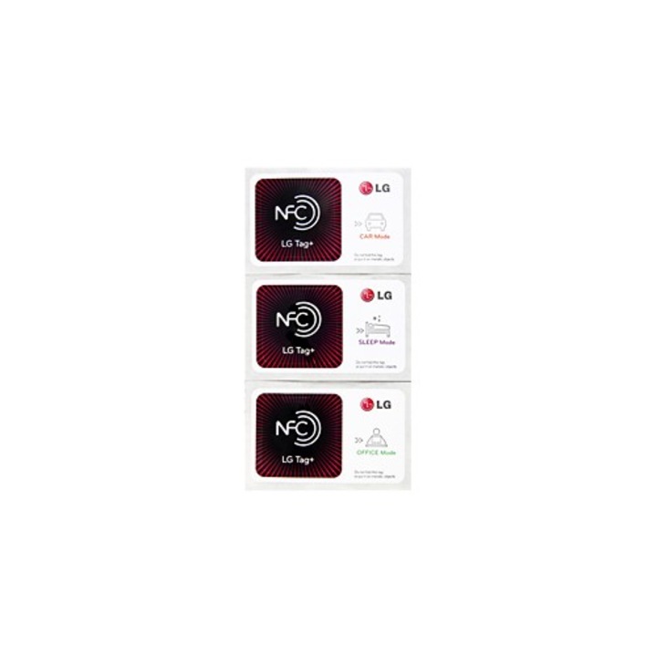Програмируем NFC стикер LG Tag+ NFC Sticker Set Office/Car/Sleep за LG ...