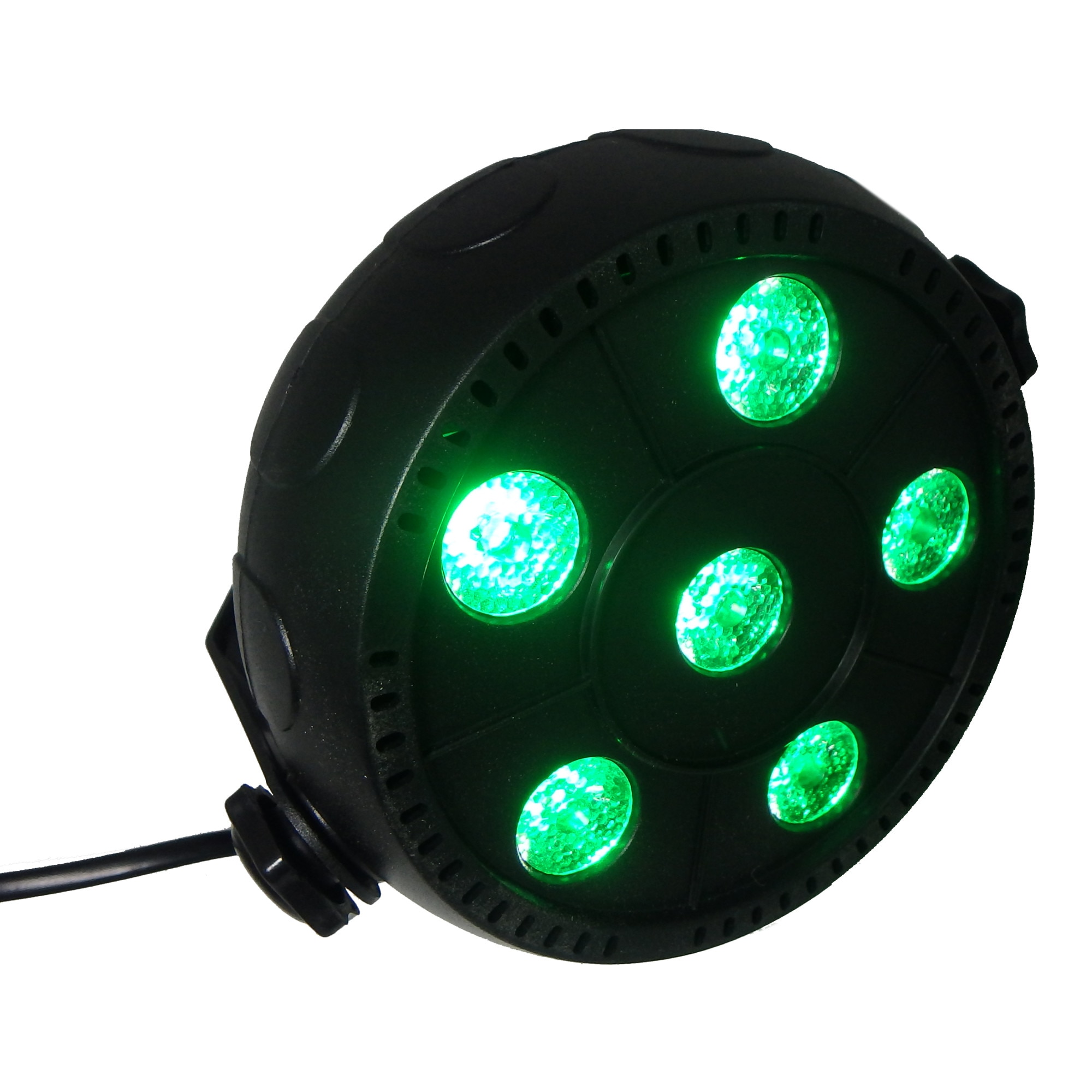 Led Headlight 6 LED RGB Reflektor, Diszkó/Klub/Kültéri, Fekete - eMAG.hu