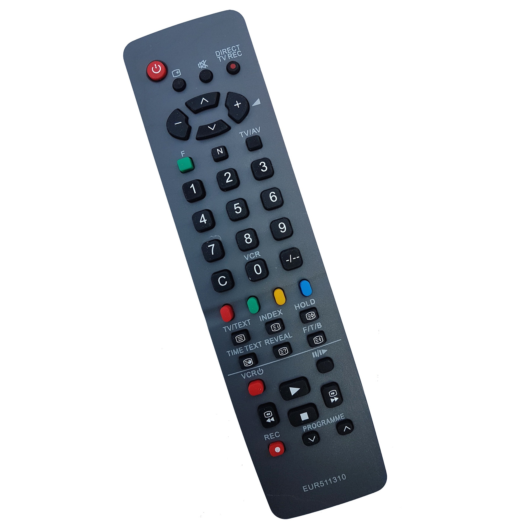 Telecomanda pentru TV Panasonic EUR511310, gri cu functiile ...