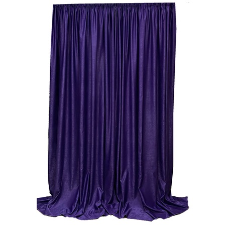 Set draperii semiopace, uni, culoare mov, colectia "Monocrom by Liz ...