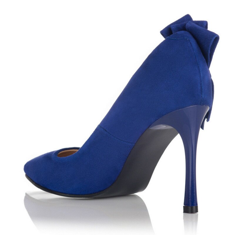 Pantofi dama, Stiletto Violet foncé, mov, marimea 34 - eMAG.ro