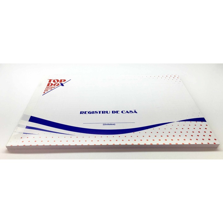 Registru de casa - model 1, A4, hartie offset 60 gr/mp, 1 exemplar, 100 ...