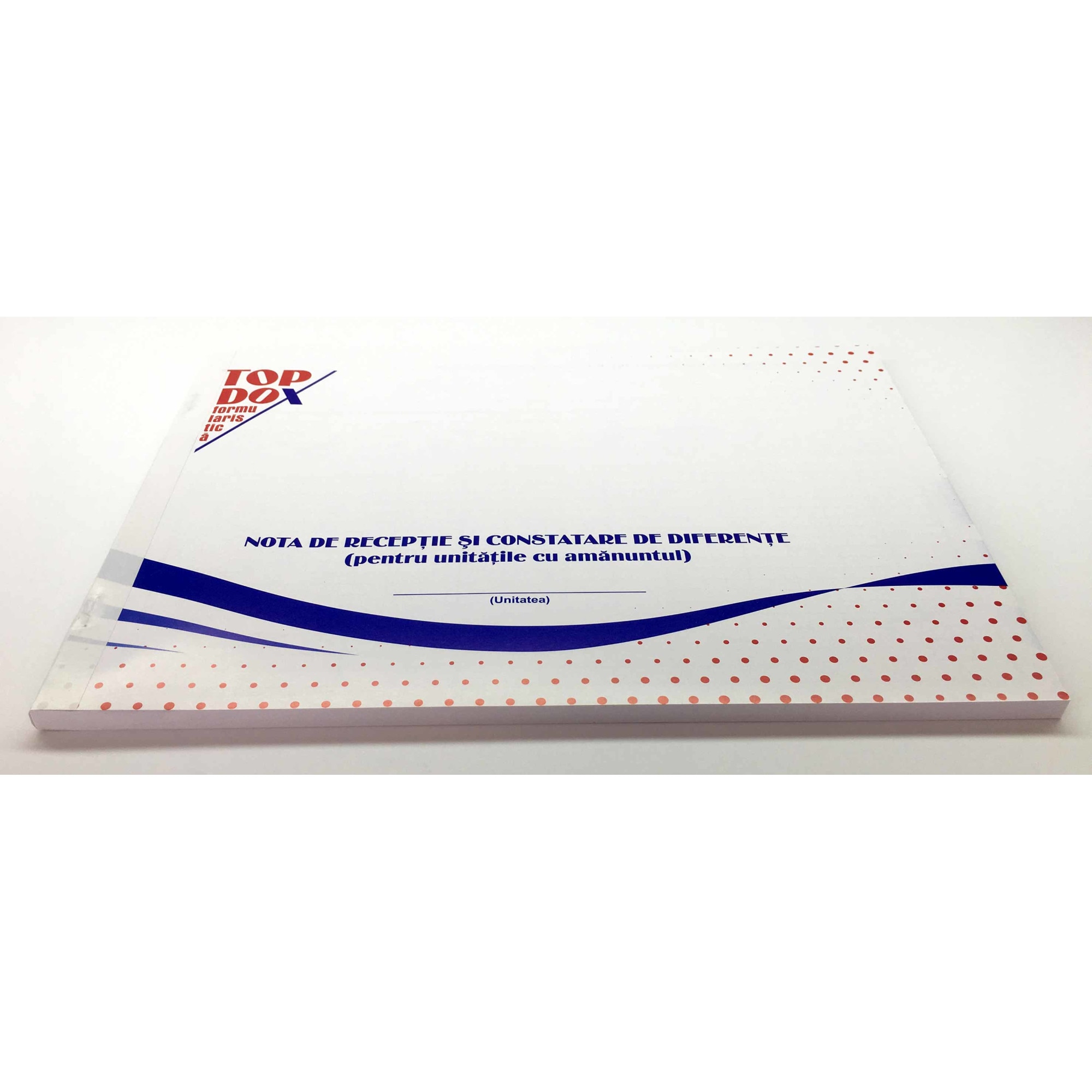 Nota de receptie si const de dif (in unit cu amanuntul), A4, hartie ...