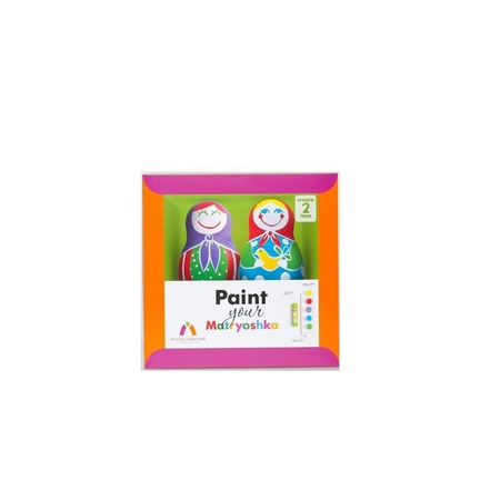 Kit de pictat 100% ECO "Matrioska" - eMAG.ro
