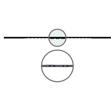 Set 12 panze traforaj dinti dubli, PINGUIN SILBER, Nr. 5 - eMAG.ro