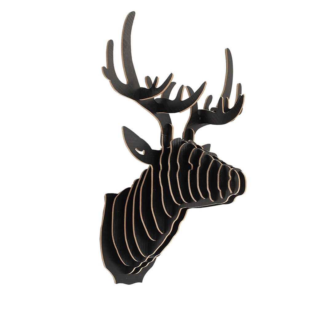 Trofeu de Perete 3D Puzzle Cerb - eMAG.ro