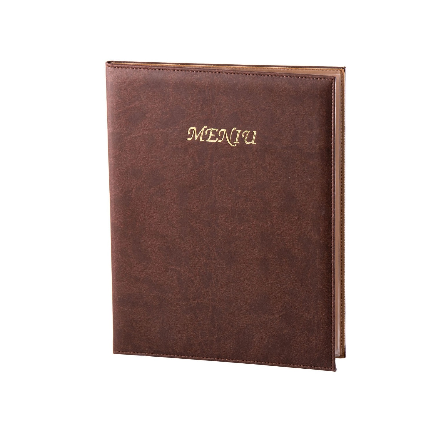 Set 30 Mape Meniu Classic MK + 5 Note de plata CADOU, maro inchis - eMAG.ro