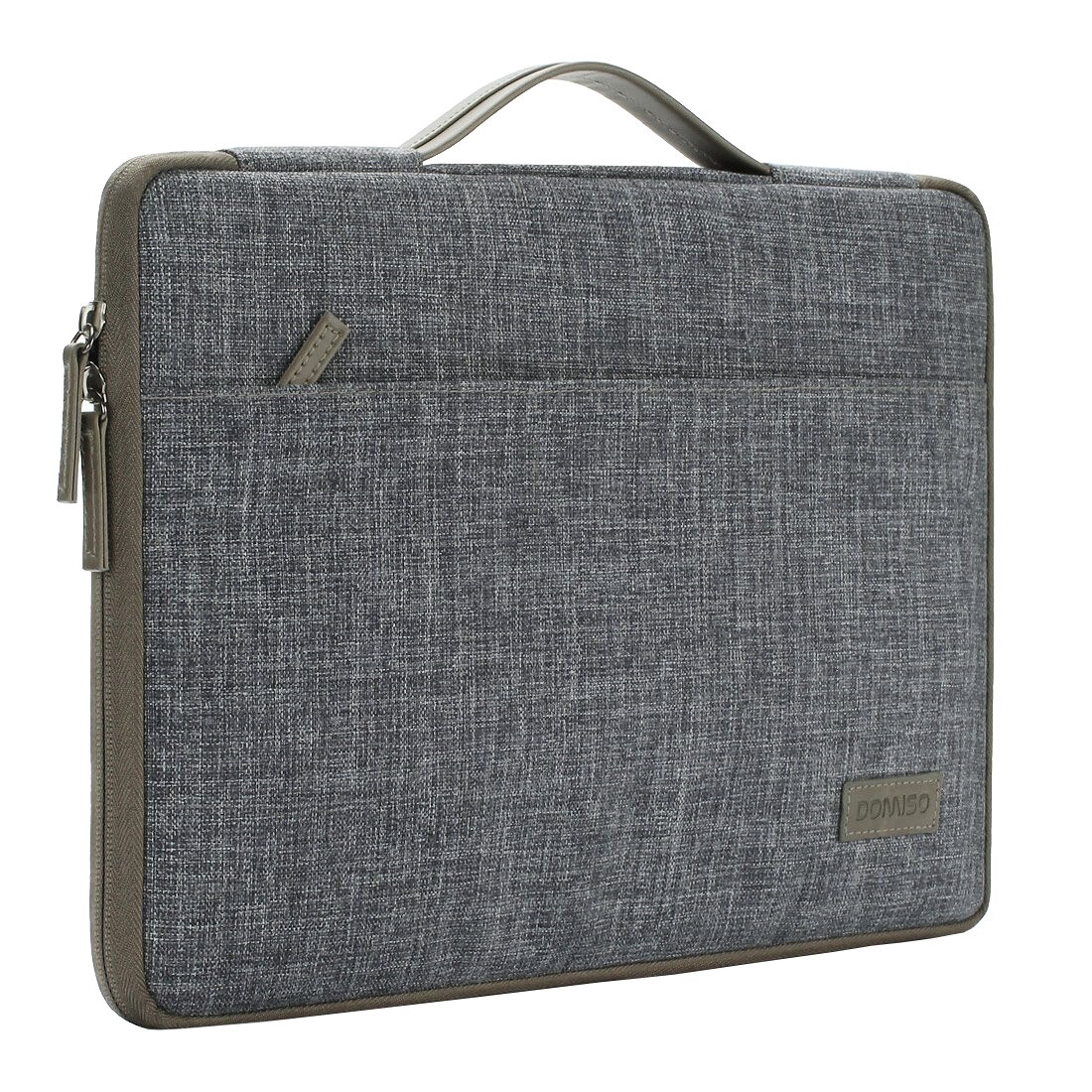Geanta pentru laptop / macbook DOMISO 14 inch cu maner si fermoar dublu ...