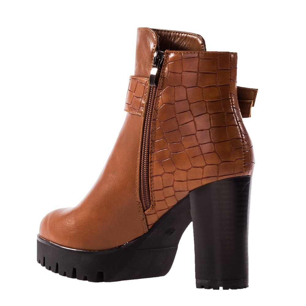 Botine dama Cerolina camel, 41 - eMAG.ro