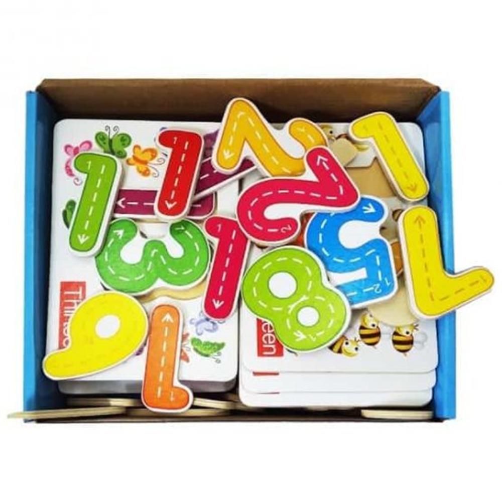 Carduri cifre, joc educativ cu cifre in limba engleza - eMAG.ro