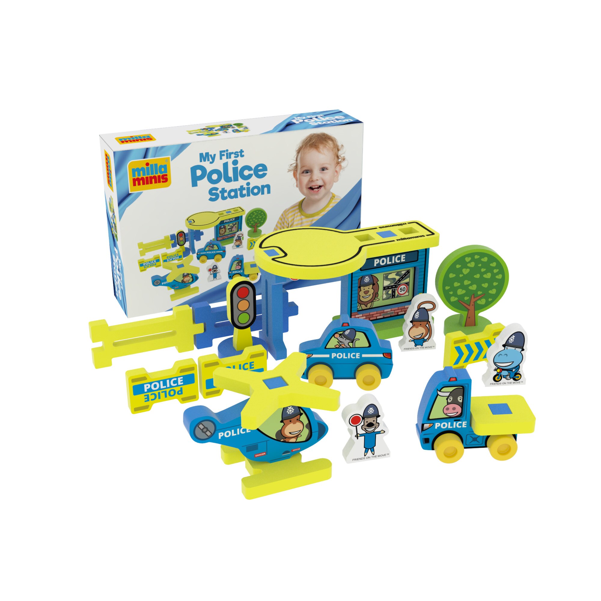 SET Joc Educativ PRIMA MEA STATIE DE POLITIE MARE -Millaminis- BOX ...