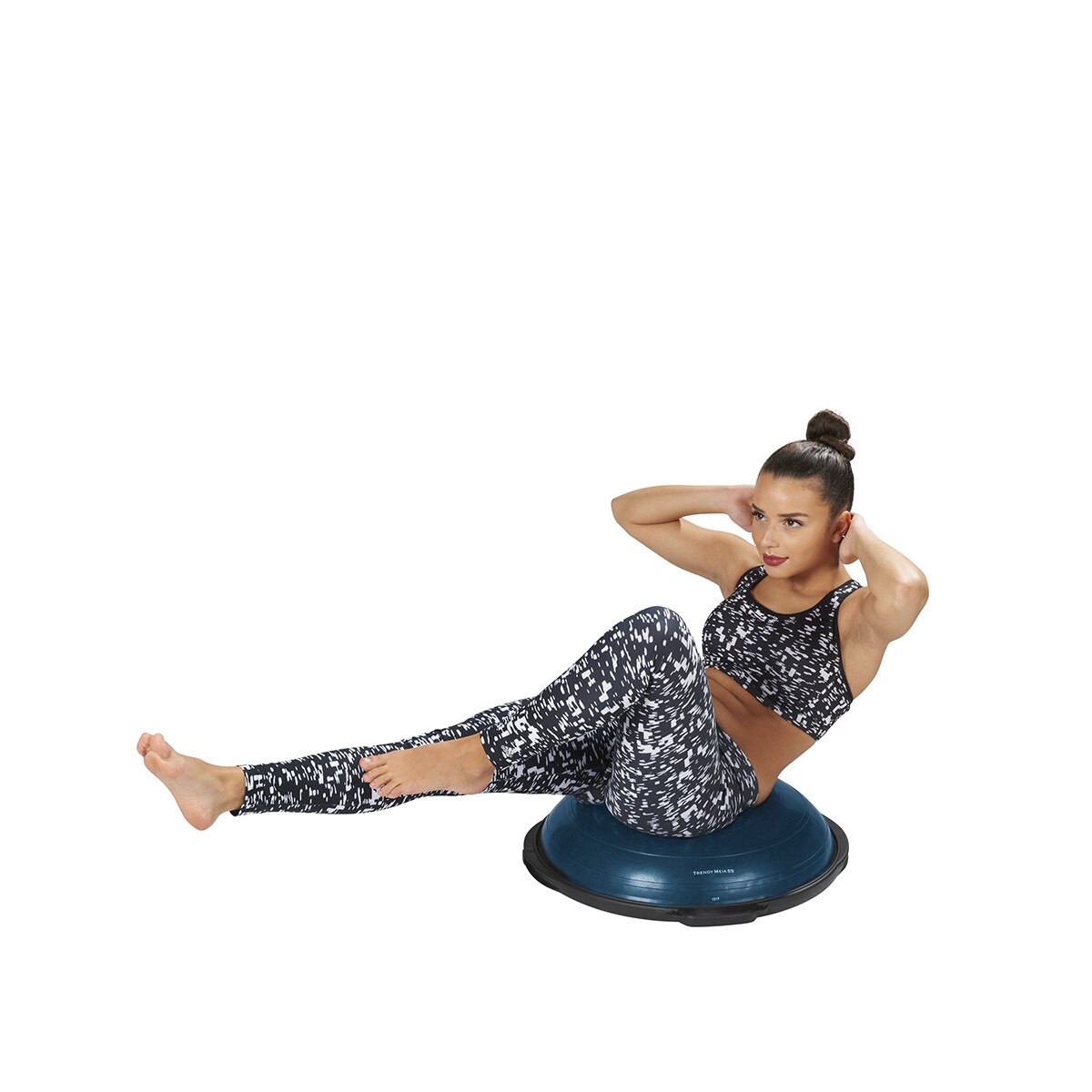 Minge Bosu Ball, Trendy Sport, albastru, Ø65cm - eMAG.ro