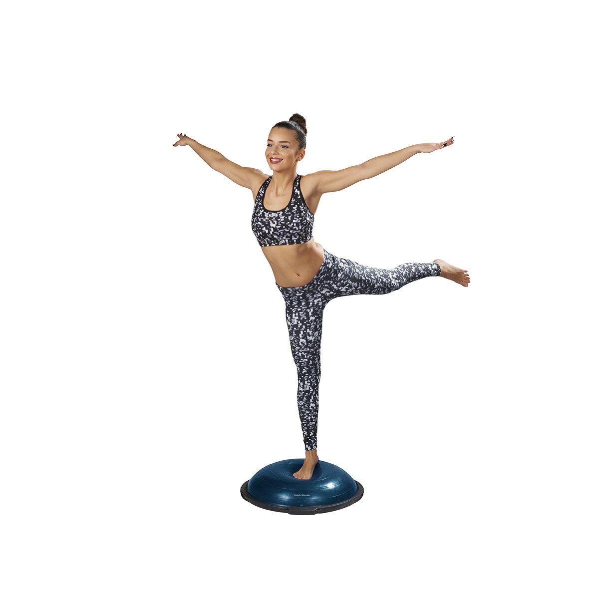Minge Bosu Ball, Trendy Sport, albastru, Ø65cm - eMAG.ro