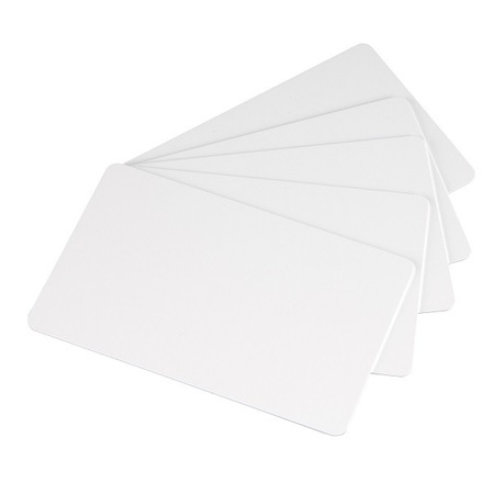 Set 10 carduri albe, printabile fata-verso din PVC - eMAG.ro