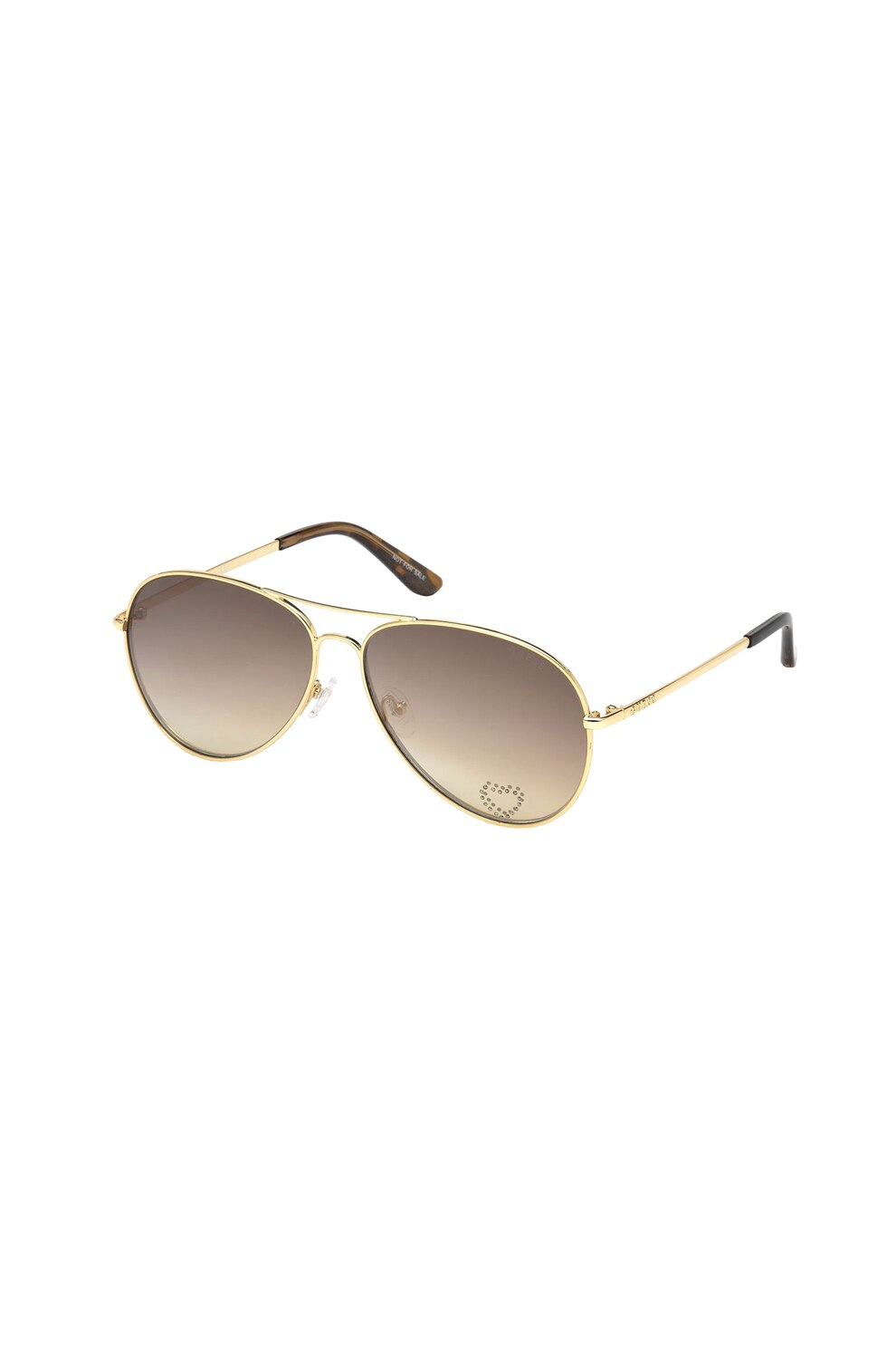 Guess, Ochelari de soare aviator, Auriu - eMAG.ro