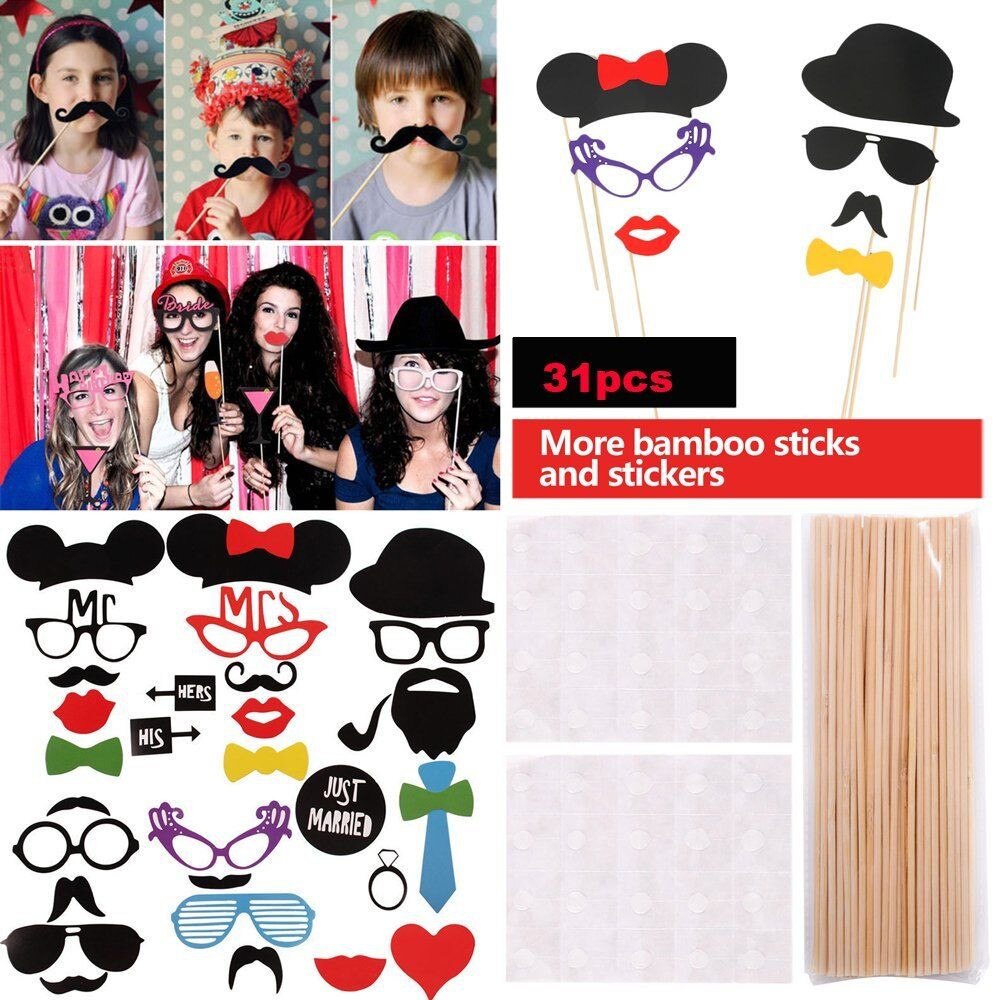 Set de props-uri pentru nunta, 31 bucati - eMAG.ro