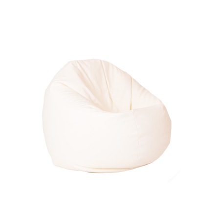 Fotoliu Fara Umplutura pentru Copii 2-14 ani, 190 litri, Relaxo, Alb ...
