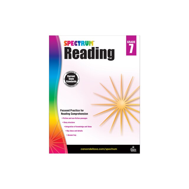 Spectrum Reading Workbook, Grade 7, Spectrum - eMAG.ro