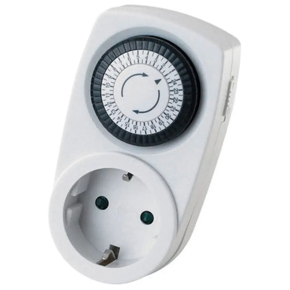 Priza programabila, mecanica, Timer-1, 24 programe, 3500 W - eMAG.ro