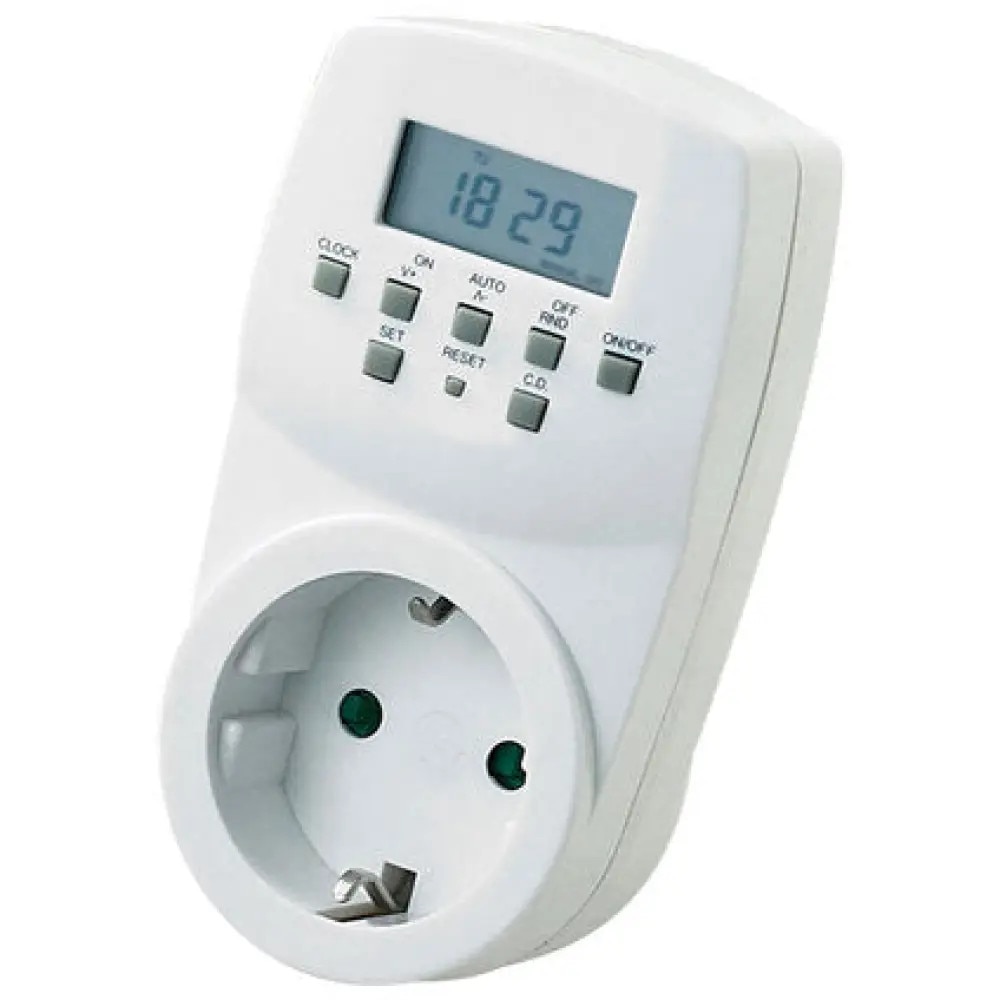 Priza programabila digitala, Timer-2, 3500 W, 20 programe - eMAG.ro