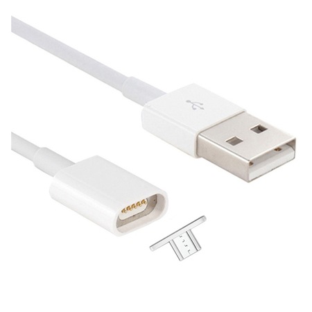 Cablu magnetic incarcare si sincronizare microUSB, 100 cm - eMAG.ro