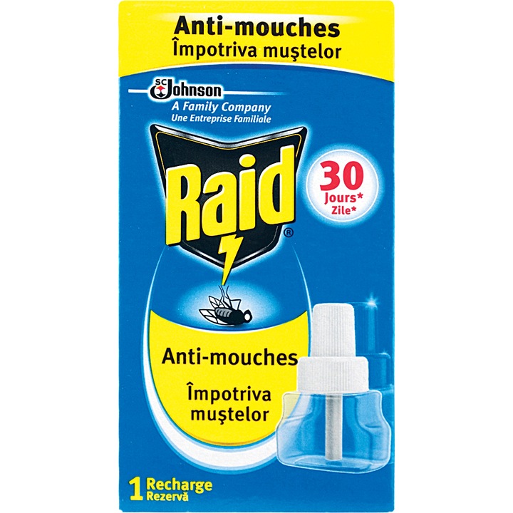 Rezerva aparat electric Raid Liquid impotriva mustelor, 31 ml - eMAG.ro