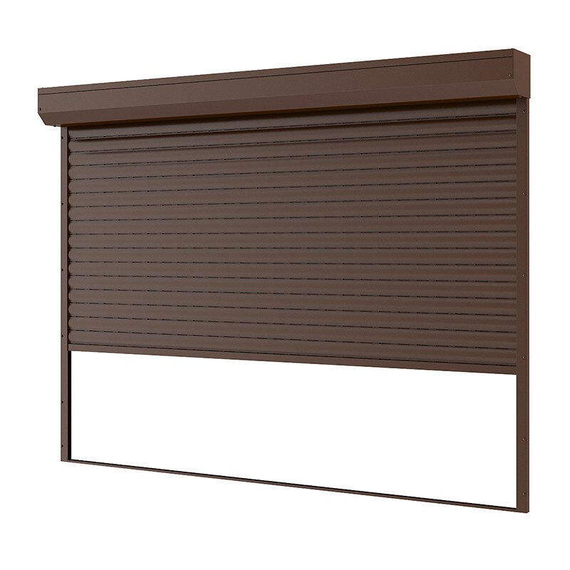 Rulouri Exterioare Aplicate Maro Deschis Actionare Manuala Snur 1800mm ...