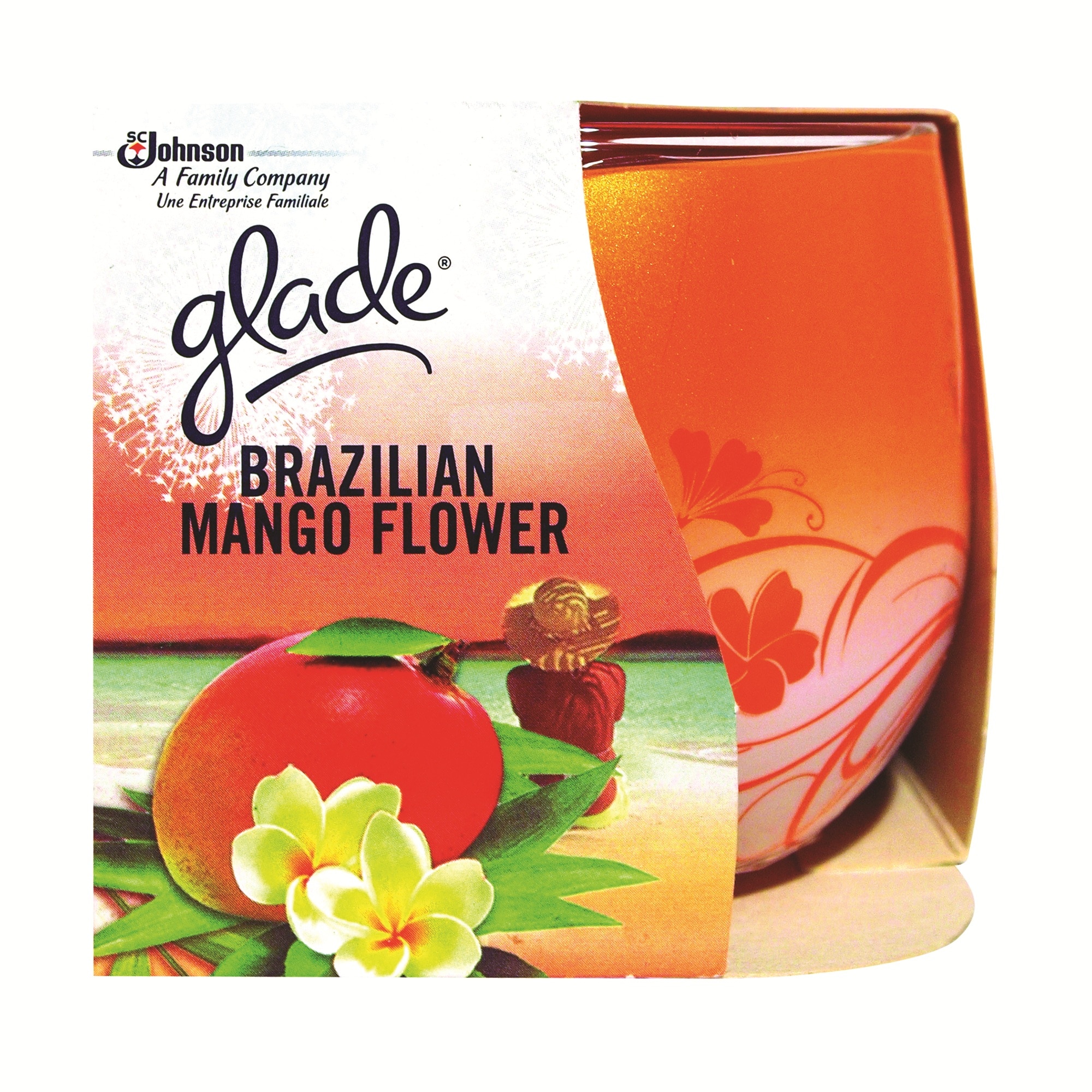 Glade Brazilian Mango Flower illatos gyertya, 110 g - eMAG.hu