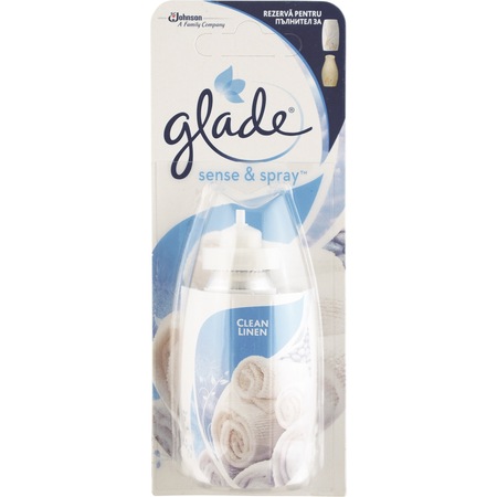 Rezerva odorizant Glade Sense & Spray Clean Linen, 18 ml - eMAG.ro