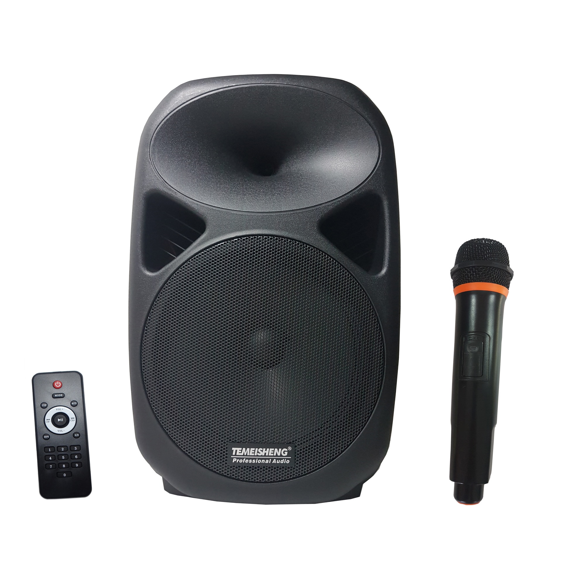 Boxa Activa Cu Statie Tip Troller, DOUBLE SOUND, 1 Microfon Wireless ...