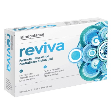 Reviva, produs natural, anti-stres, capsule pentru adaptare si ...