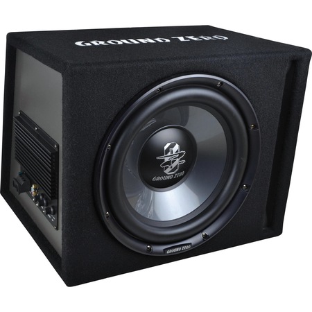 Subwoofer auto Activ Ground Zero Iridium, GZIB300XBR-ACT, 30cm, 300W ...
