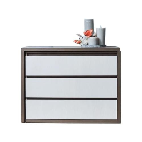 Comoda extensibila, pal, crem/maro, 154 cm - eMAG.ro