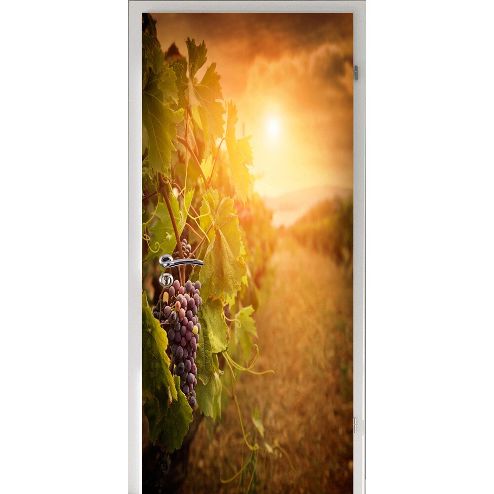 Fototapet usa lavabil autoadeziv - Recolta de toamna 4 - 90x205cm - eMAG.ro