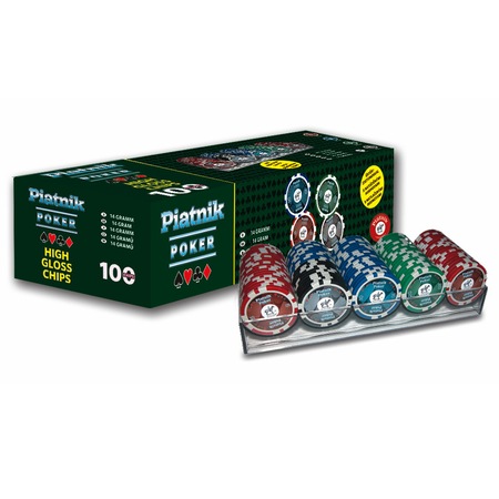 Jetoane Poker Piatnik (Austria), profesionale (14 grame/jeton), 100 ...