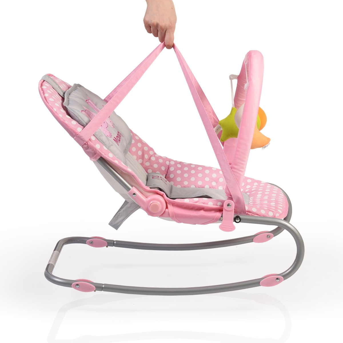 Детски шезлонг Moni, Manny, розов - eMAG.bg