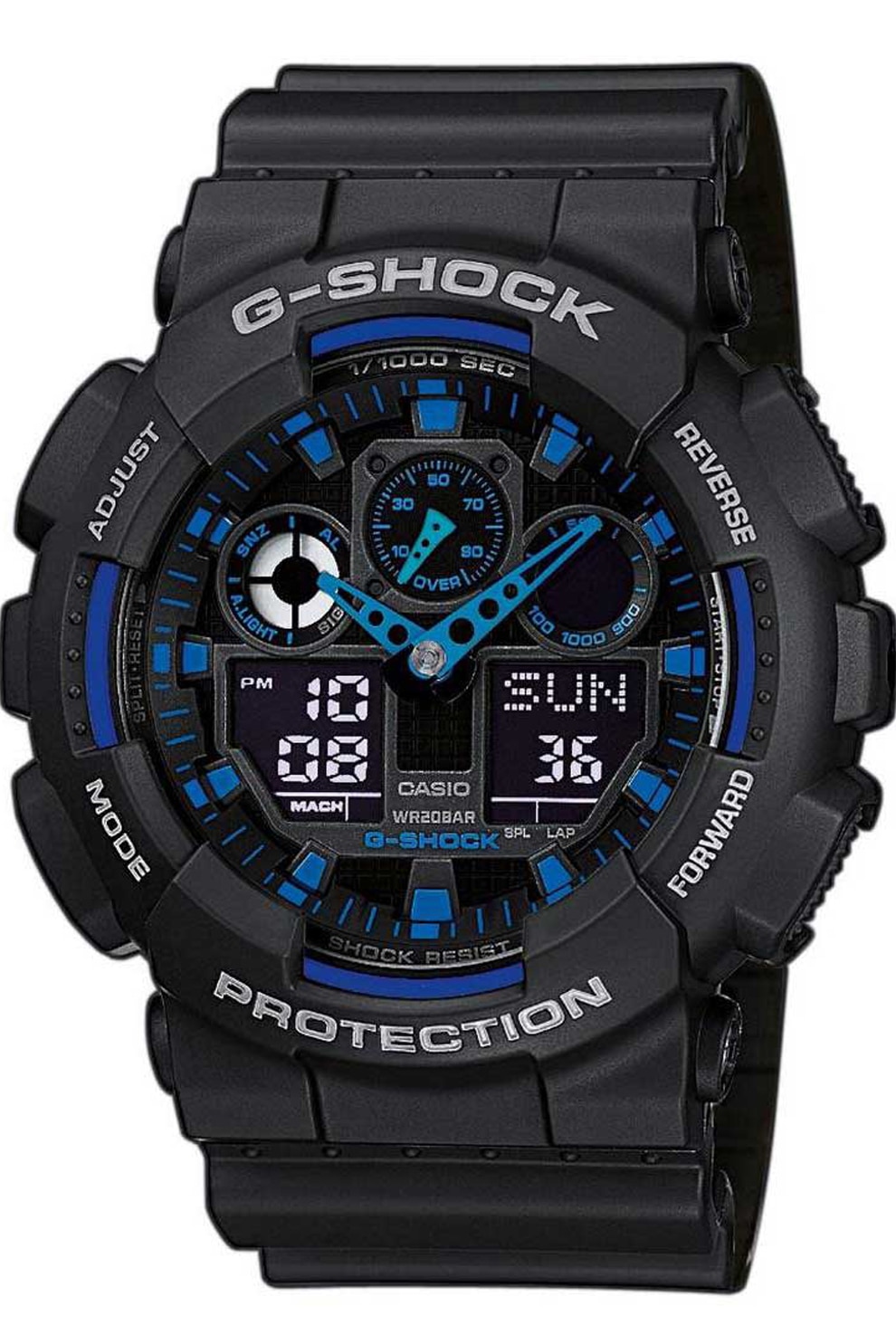 Casio, Ceas cronograf, Negru - eMAG.ro