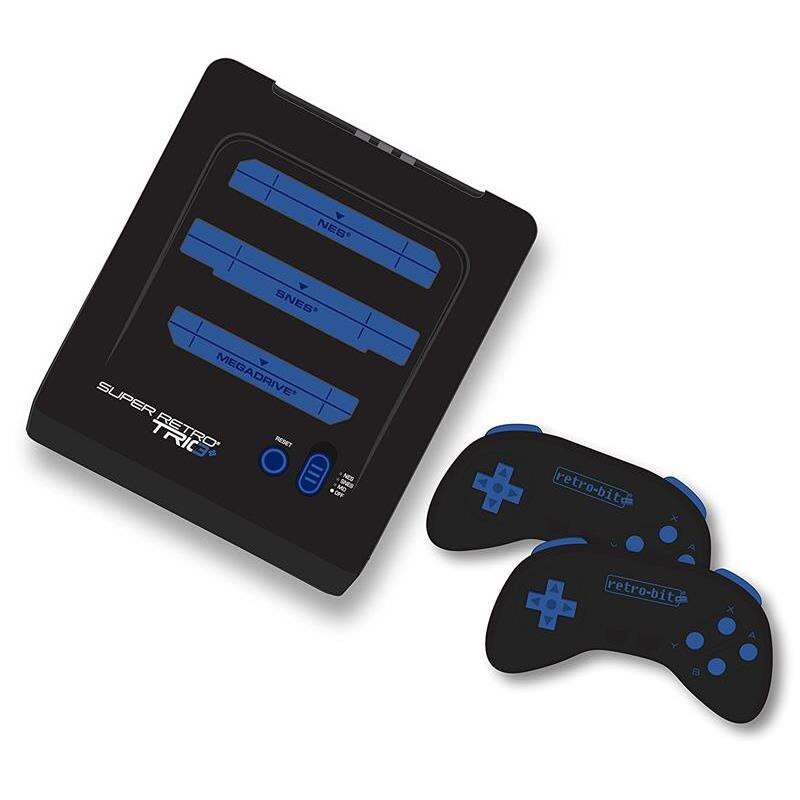 Consola Super Retro Trio Plus Hd Royal Blue - eMAG.ro