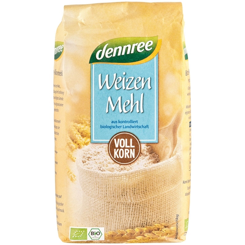 Faina de Grau Bio Integrala Dennree 1kg - eMAG.ro