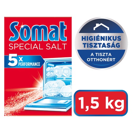 Somat vízlágyító só, 2x1,5kg - eMAG.hu
