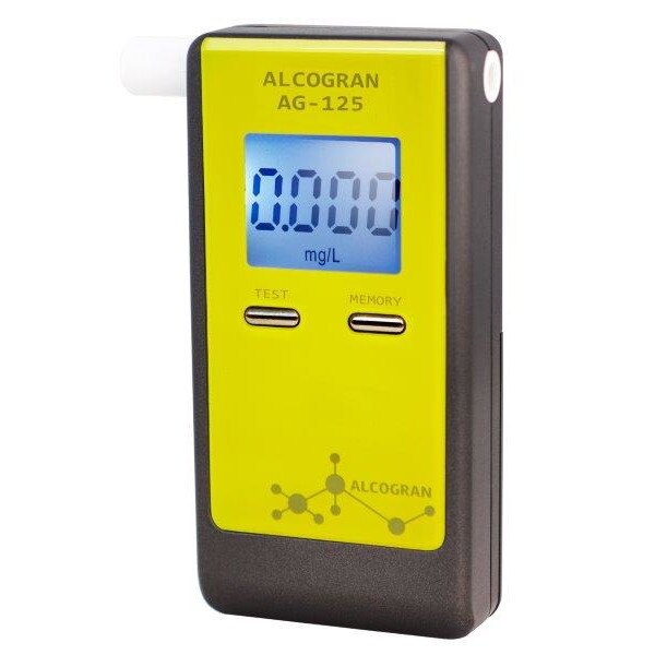 Дрегер за алкохол Alcogran AG-125, За лична употреба, Калибриран - eMAG.bg