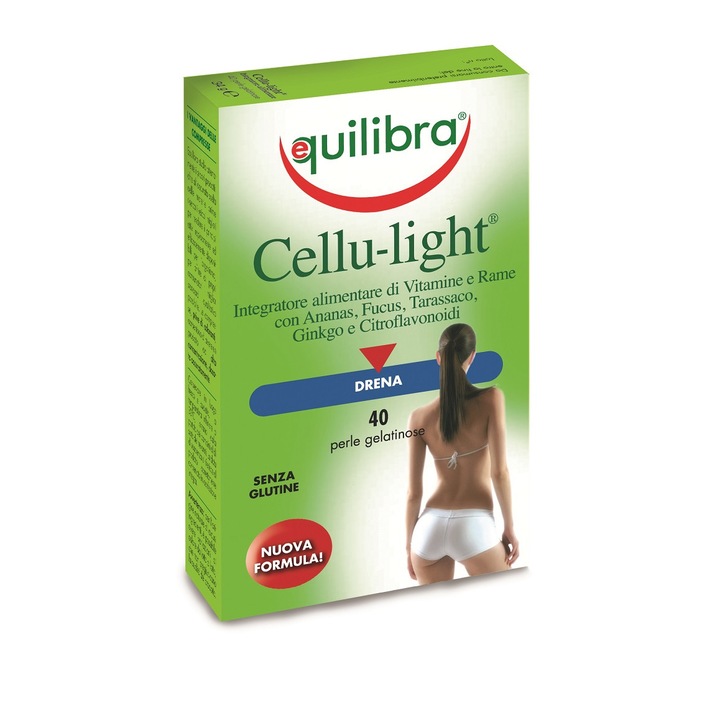 Kapszula kiegészítő, anti-cellulit, CELLU-LIGHT, 40 zselatin kapszula, 34 g - eMAG.hu