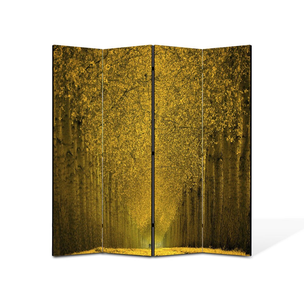 Paravan de Camera Premium Modern BTex ArtDecoMag din 4 Panouri Peisaj ...