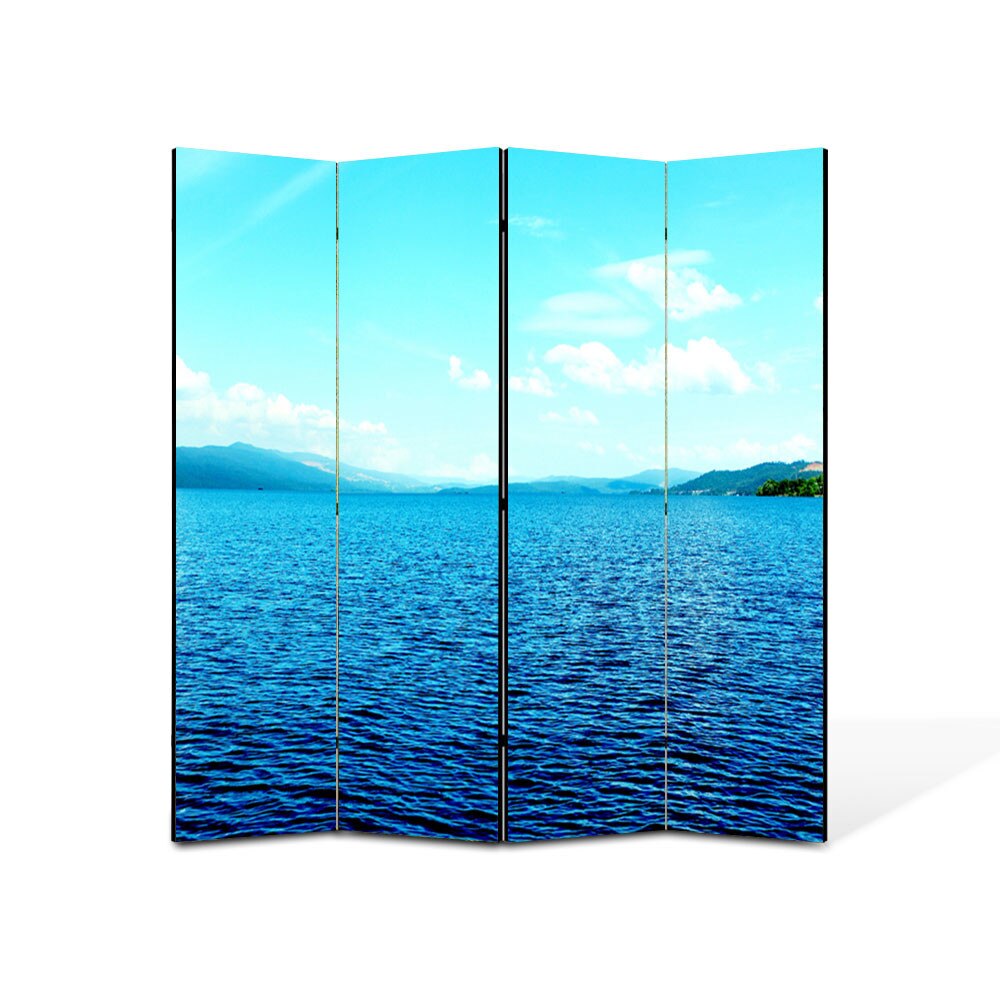 Paravan de Camera Premium Modern BTex ArtDecoMag din 4 Panouri Peisaj ...