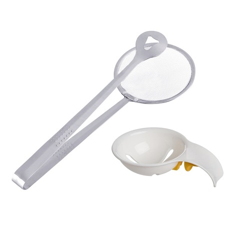 Set separator oua si paleta strecuratoare cu cleste incorporat - eMAG.ro