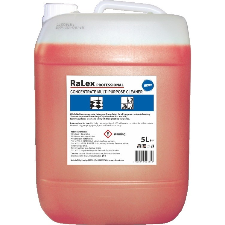 Препарат за почистване на подови настилки Ralex Professional 5L - eMAG.bg