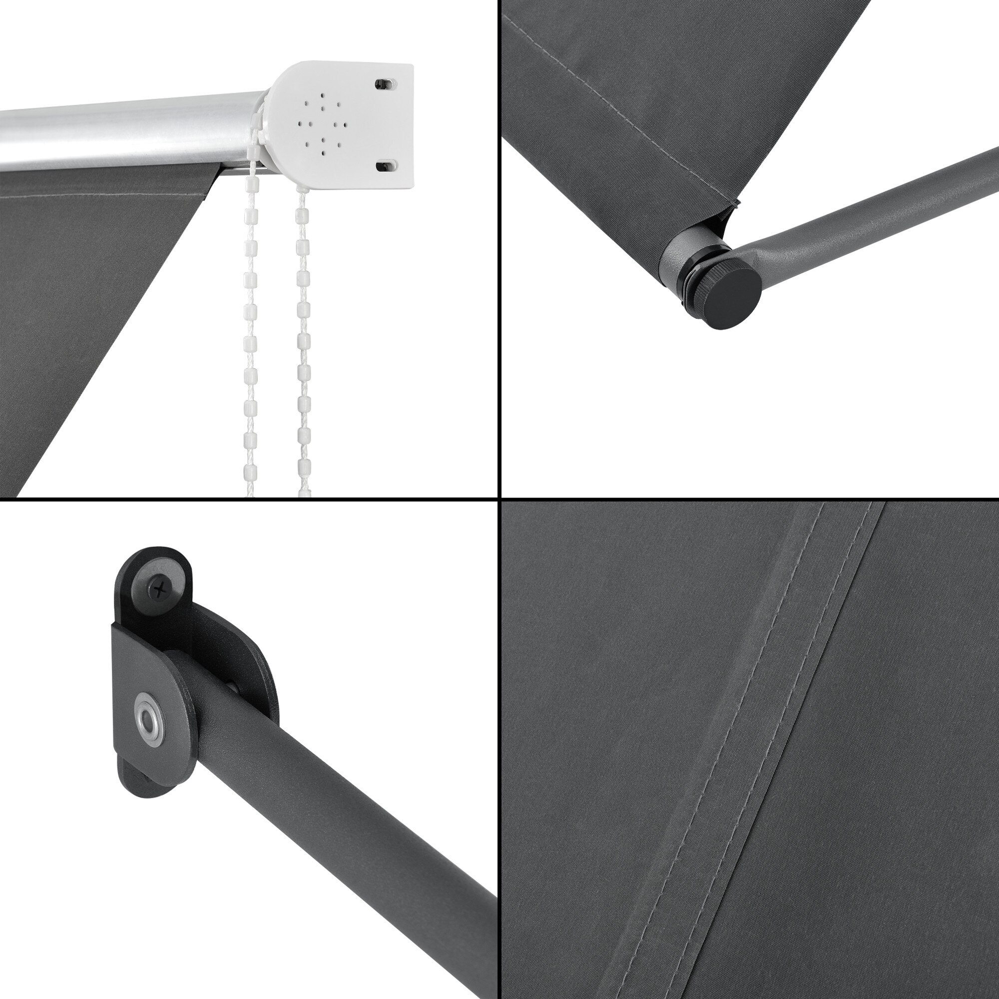 Copertina paravan solar retractabila montabila pe perete, pro.tec, 350 ...