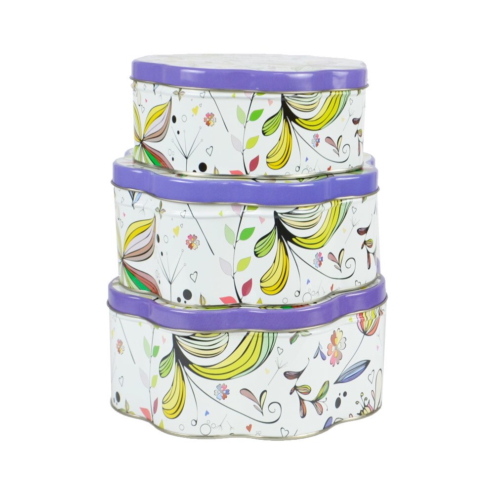 Set 3 cutii metalice depozitare diverse - eMAG.ro