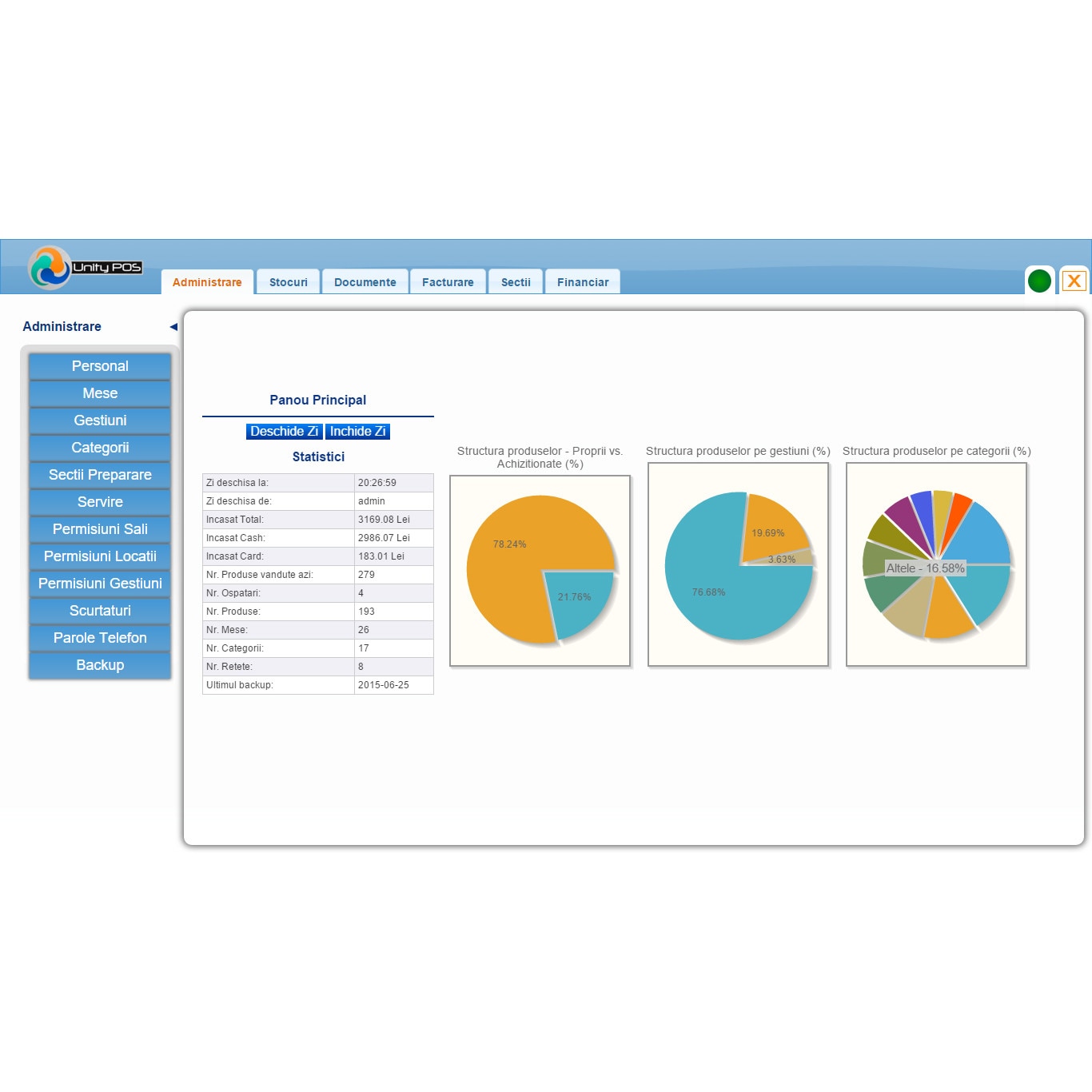 Software Restaurant UnityPOS - Licenta Completa - Vanzare Si Gestiune ...